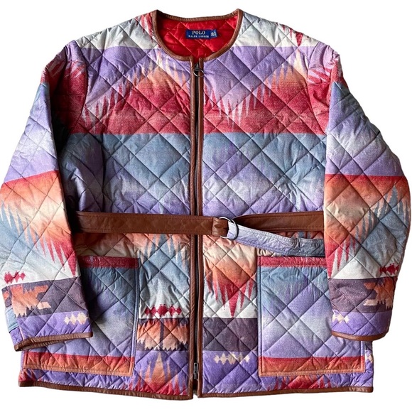 Polo Ralph Lauren | Jackets & Coats | Polo Ralph Lauren Sw Sunset Aztec ...